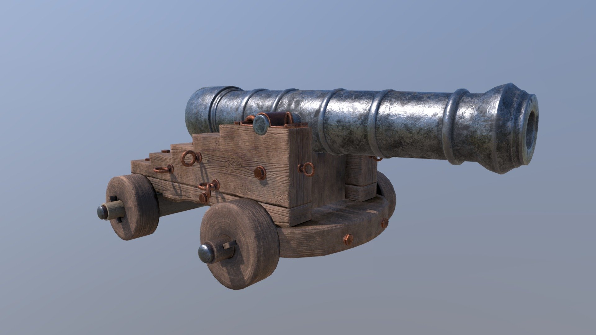 Cannon - Download Free 3D model by Zack_Taylor [1e78905] - Sketchfab