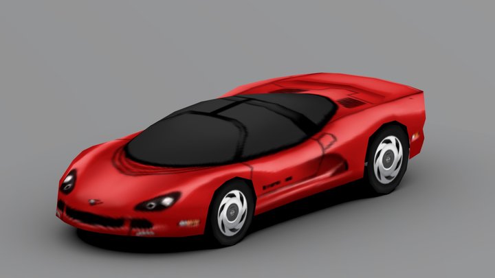Chevrolet-corvette 3D models - Sketchfab