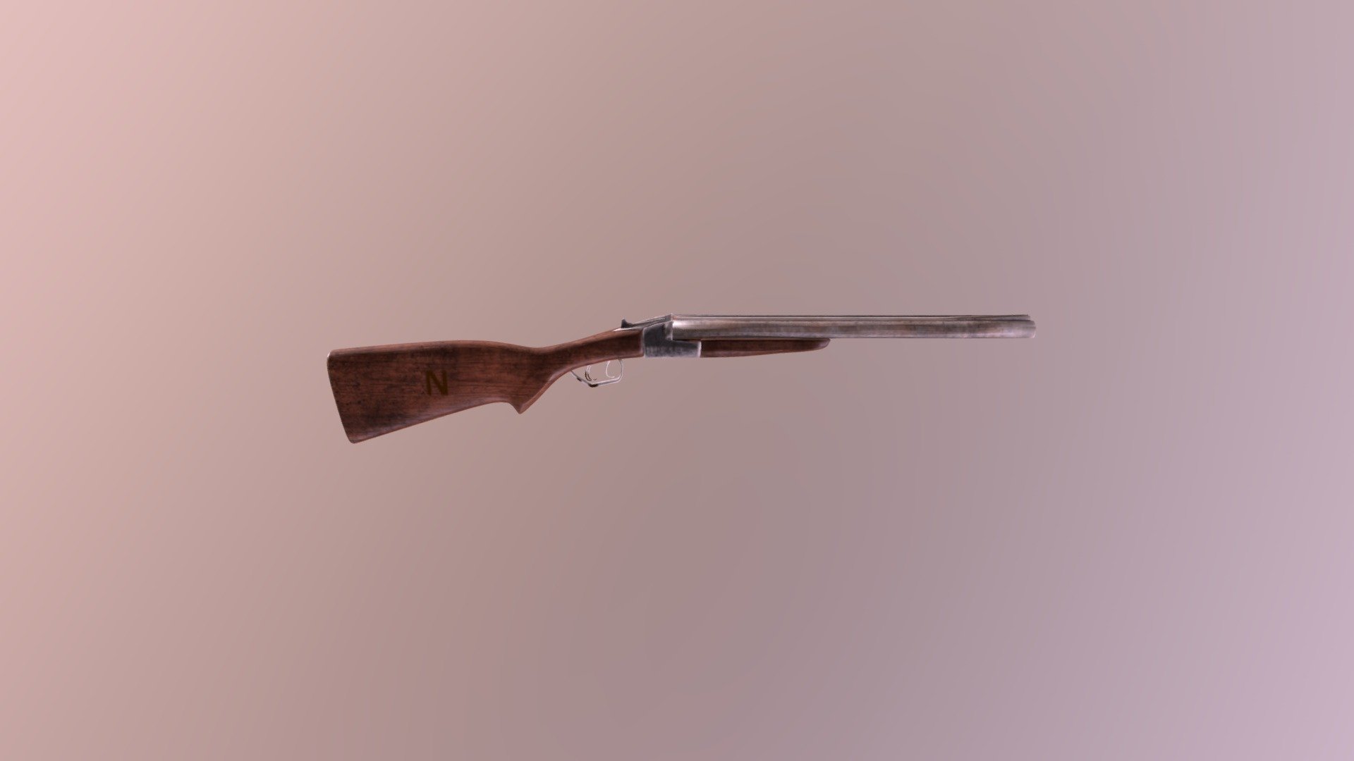 Shotgun - 3D model by quentin.theret [1e7b671] - Sketchfab