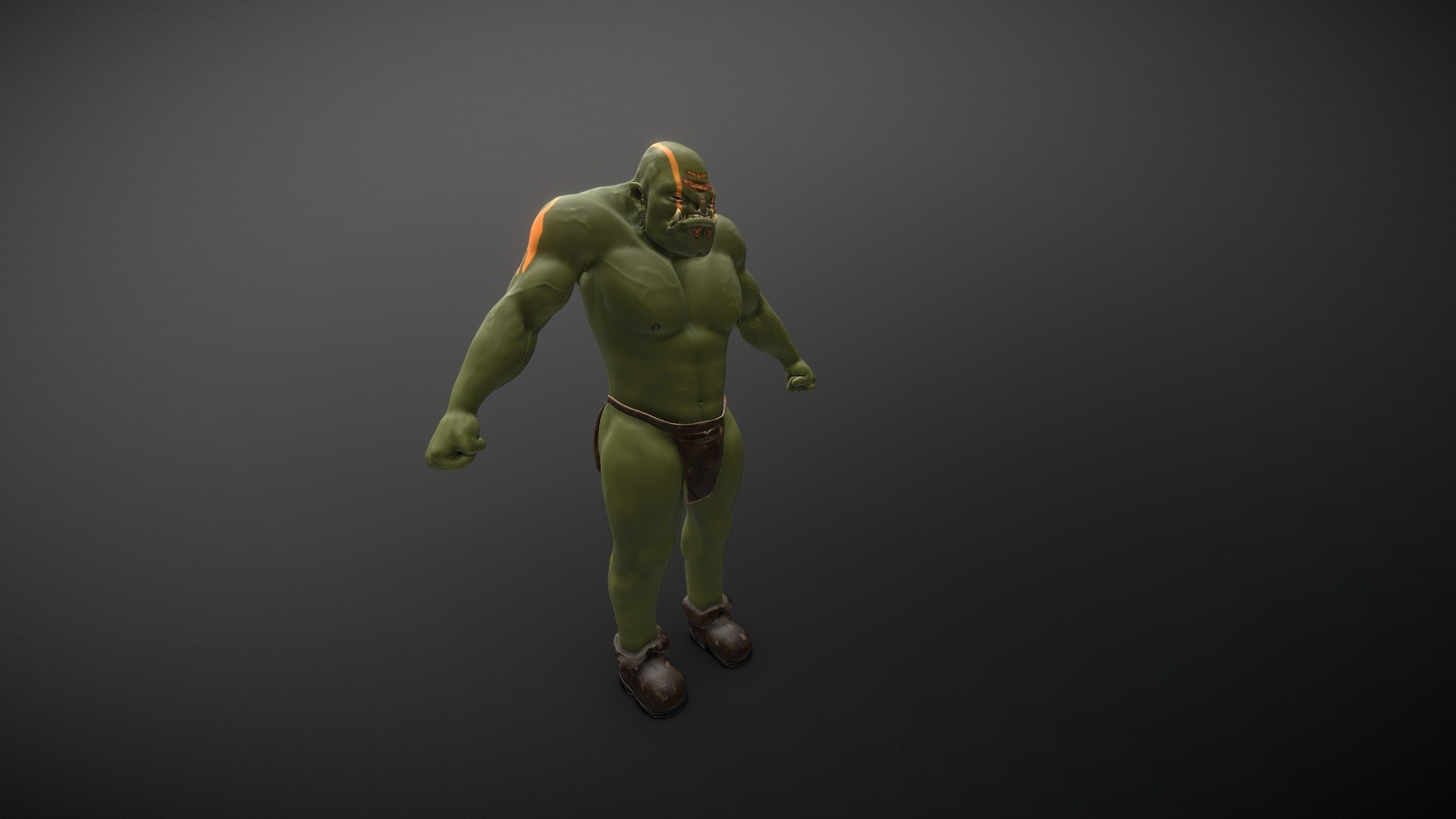 OGRE - 3D model by omarjayusi [1e80417] - Sketchfab