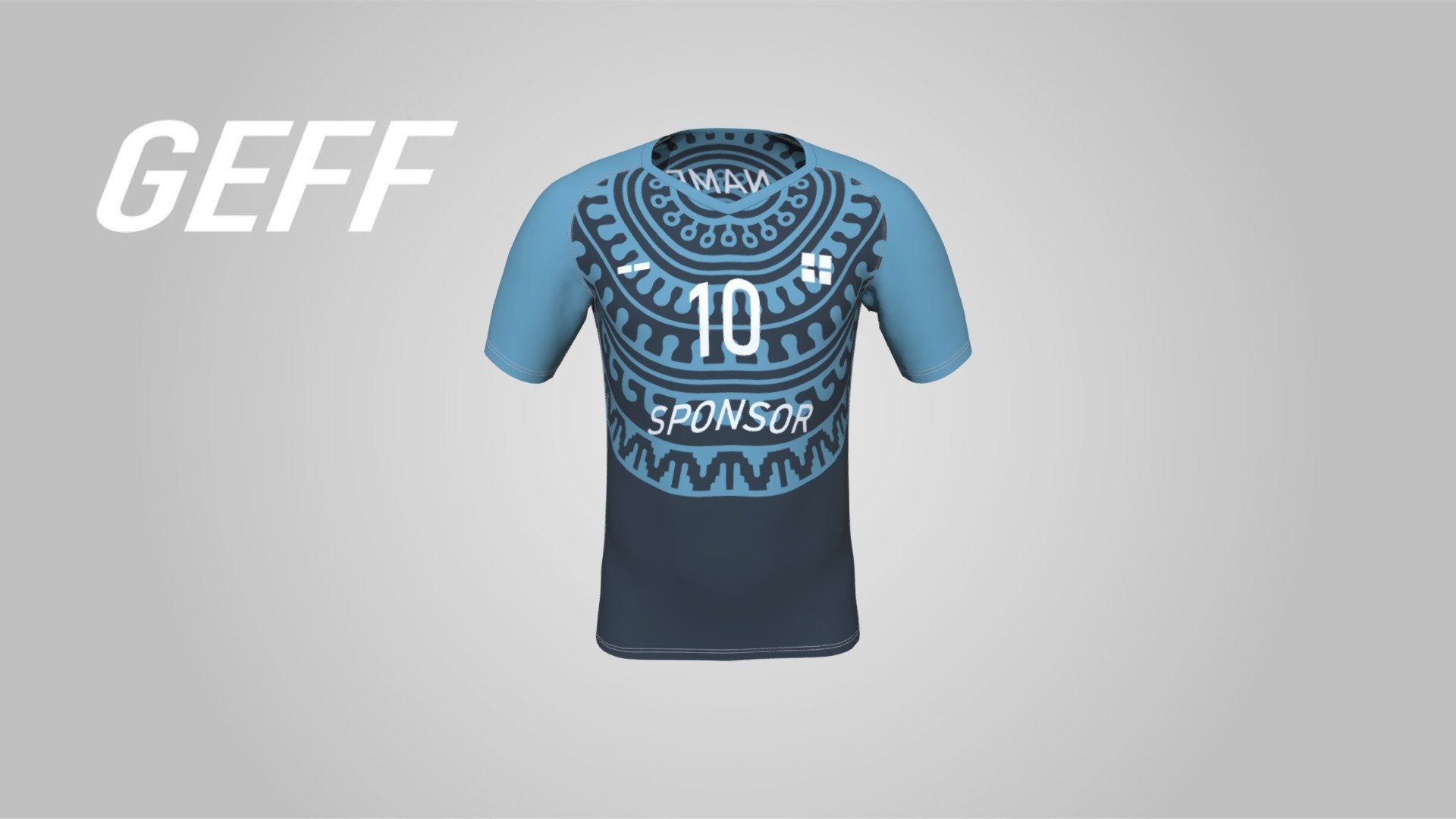 GEFF DHA COLLECTION SHORT SLEEVE - 3D model by GEFF SPORT (@geffsport ...