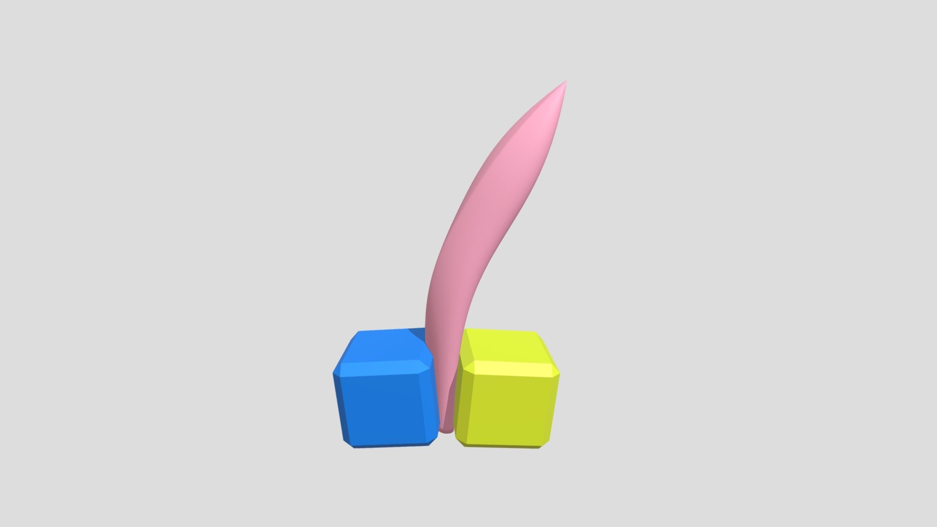 Bocchi Ahoge Accessory - Download Free 3D model by chom ...