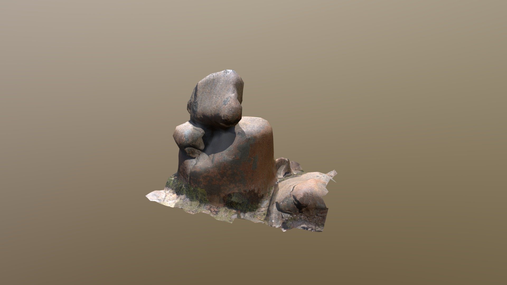Rocking Stone - 3D model by UTas TAARN (@utas_taarn) [1e83582] - Sketchfab