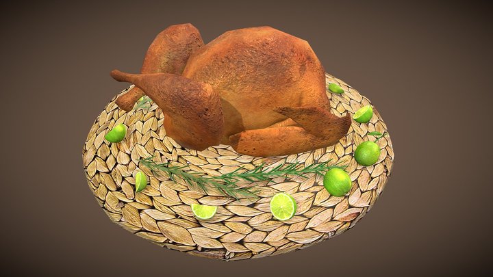 Chicken_roasted 3D models - Sketchfab
