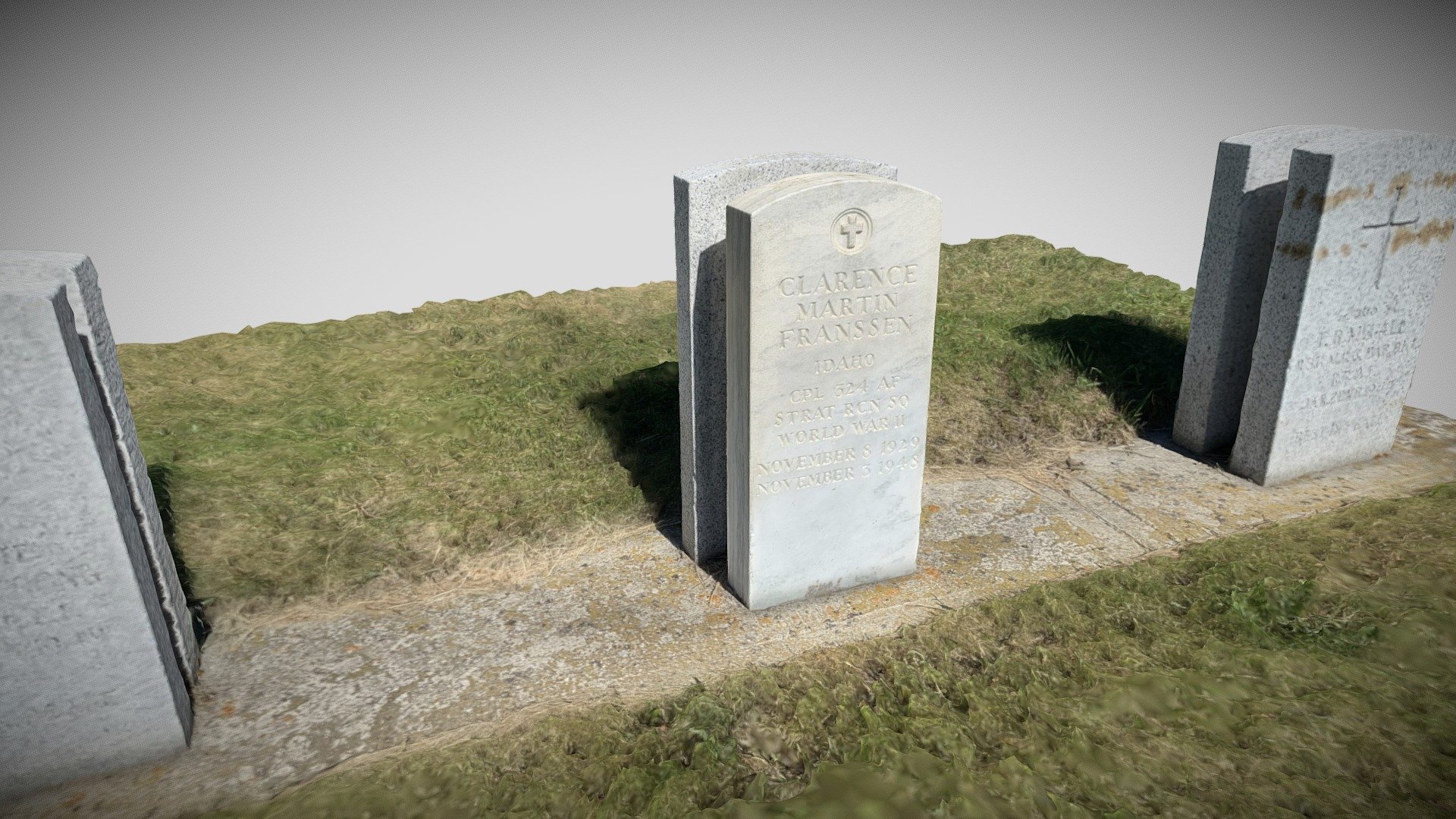 Cpl Clarence Martin Franssen - 3D model by Memory Anchor (@MemoryAnchor ...