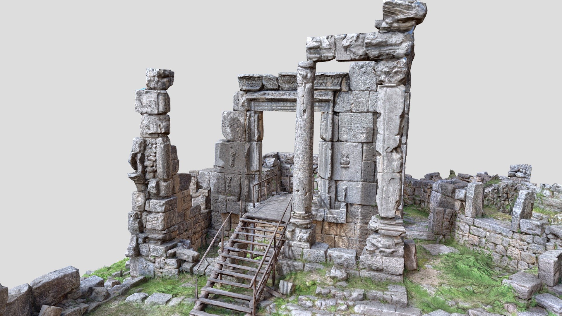 Roman Temple of Chhim - 3D model by General Surveying Services ...