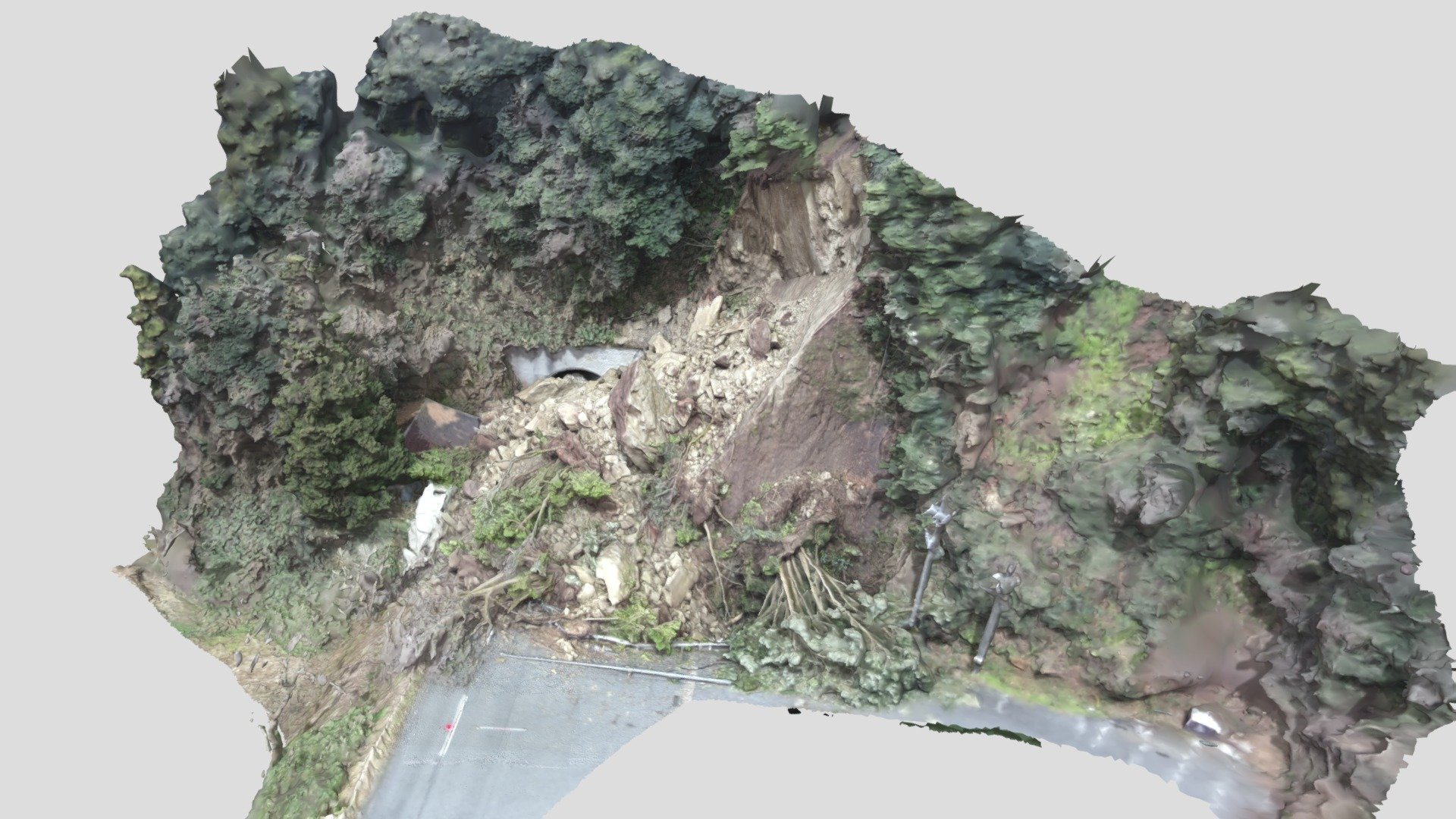 Blocked tunnel in Noto, Ishikawa - Download Free 3D model by Masataka ...