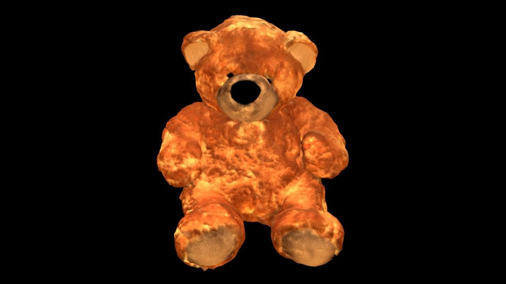 Teddy Bear scan - 3D model by rotating3d.com (@3dpeter) [1e85b9a ...