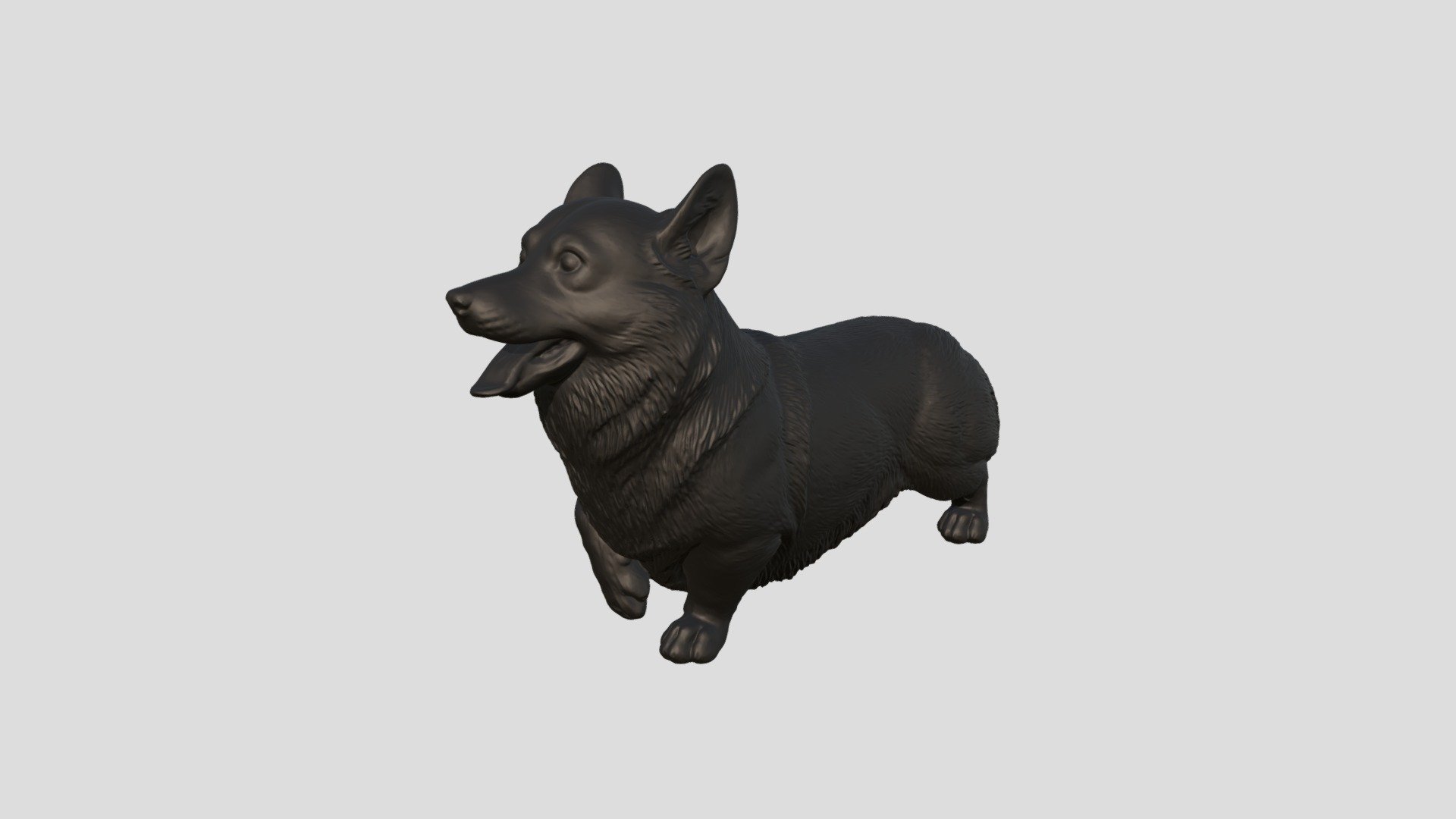 Pembroke Welsh Corgi Dog - Buy Royalty Free 3D model by MJ Tan (@mjtan ...