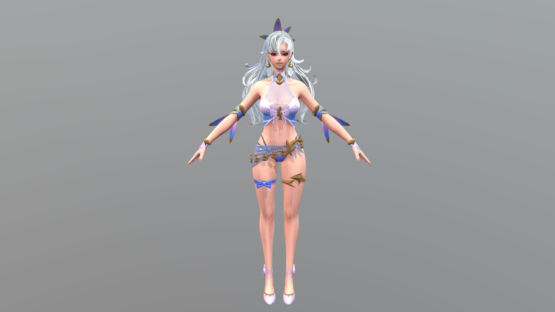 Beautiful Woman - Download Free 3D model by Chenchanchong [1e87234] - Sketchfab