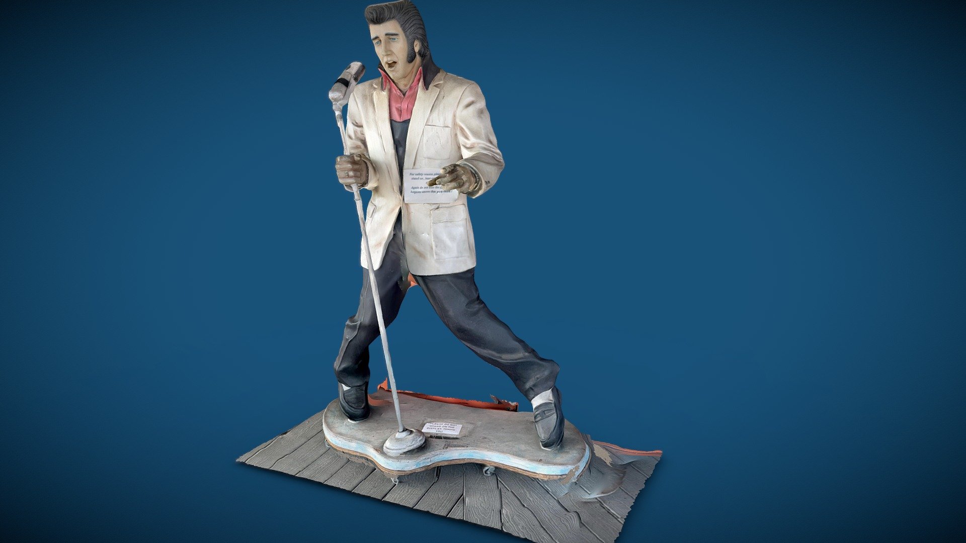 Elvis with Microphone - Download Free 3D model by jtressle [1e8753d ...