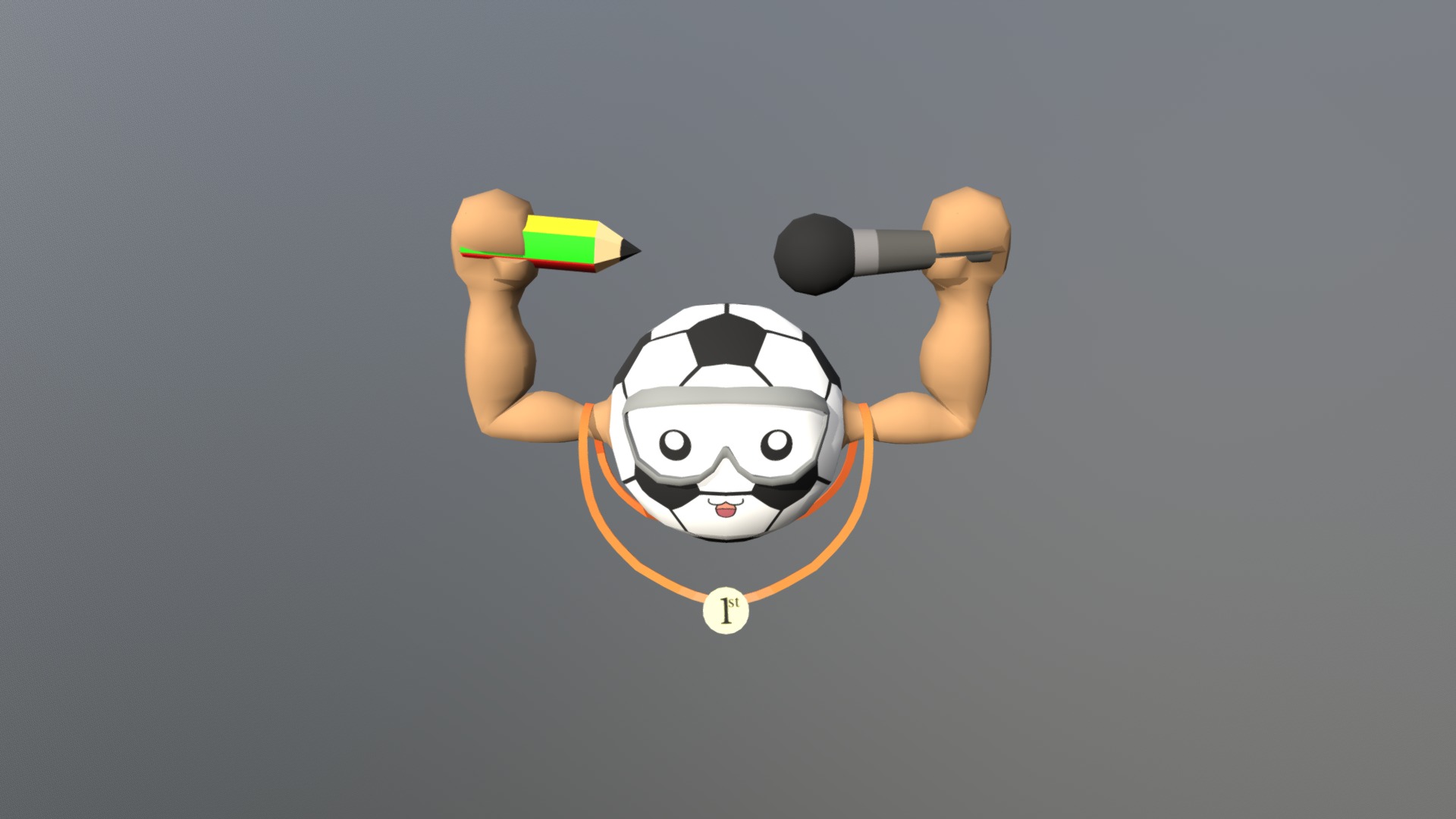 Muslemon - 3D model by fxmdeveloper [1e87b4b] - Sketchfab