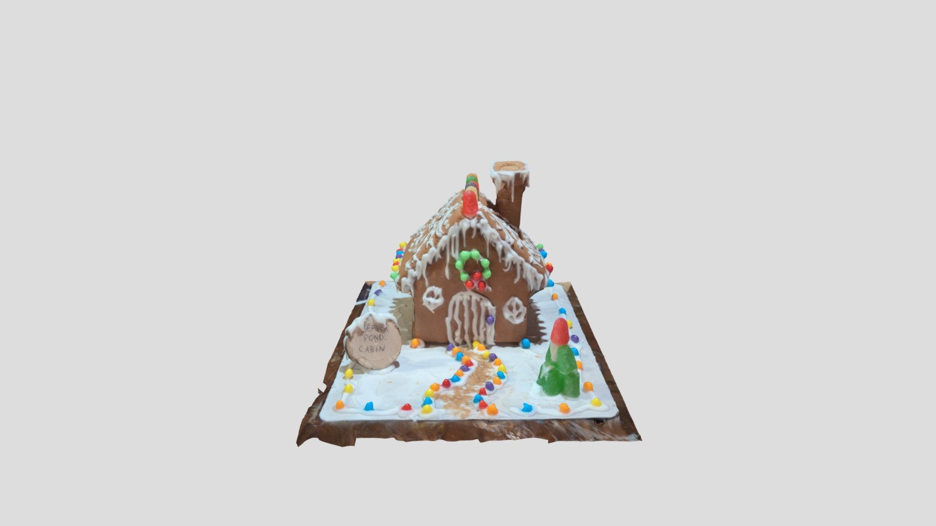 Ginger house - Download Free 3D model by rubertzilio [1e87cd0] - Sketchfab