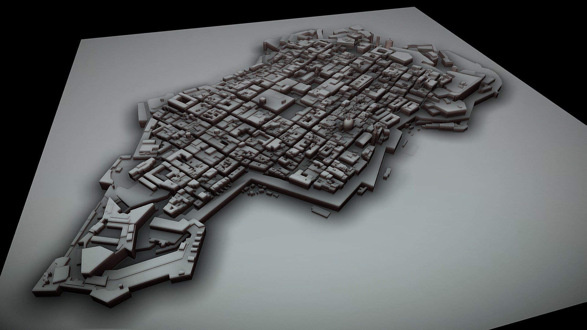 Valleta City Malta - 3D model by Burki (@skburki) [1e87f4e] - Sketchfab