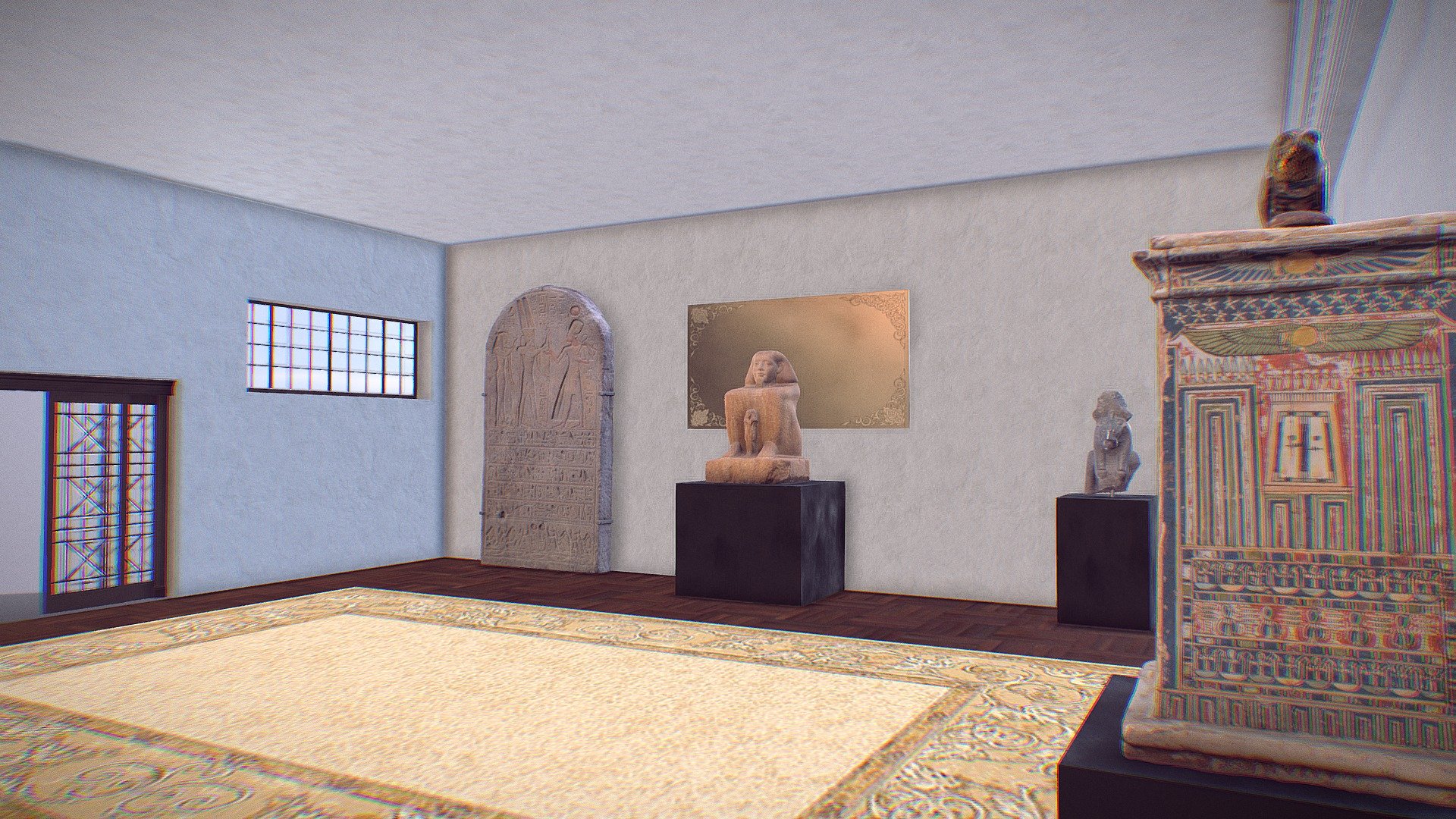 Virtual Museum - 3D model by iuegypt [1e887b5] - Sketchfab