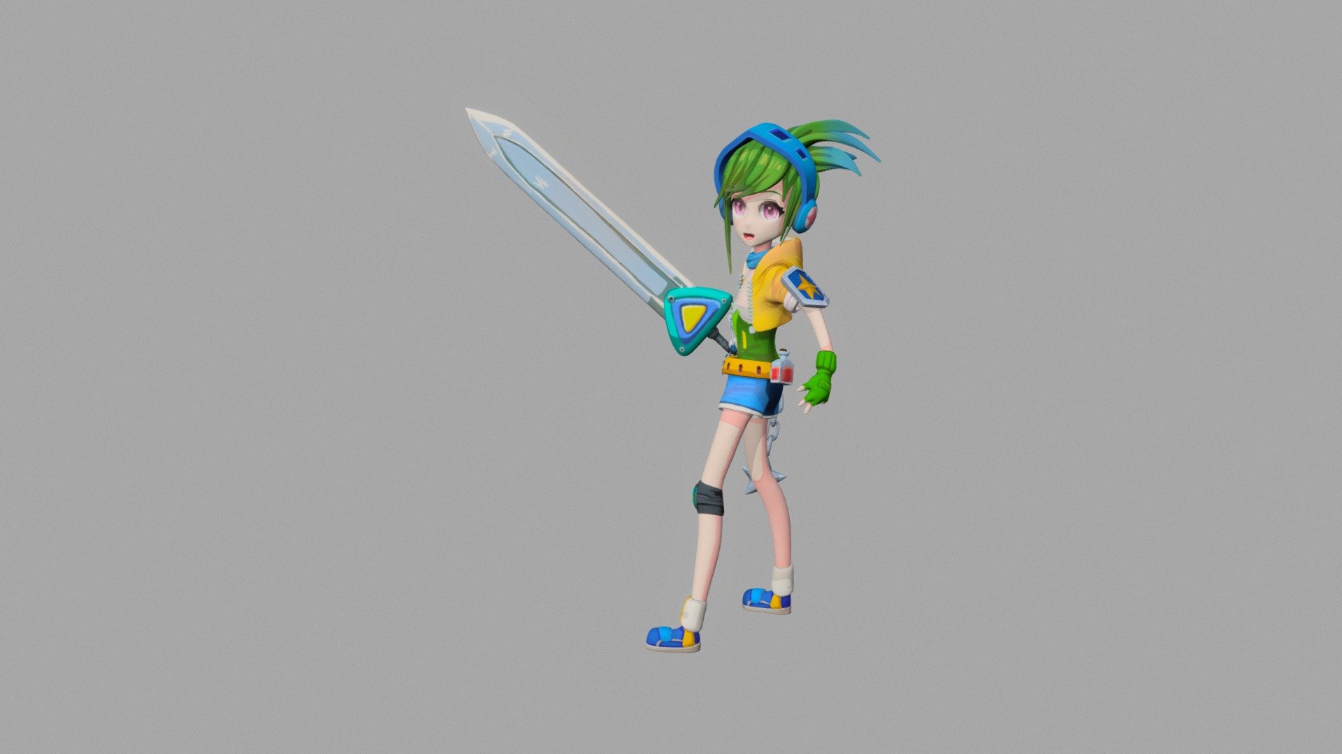 riven - 3D model by 洋甘菊 (@sannyy) [1e889c3] - Sketchfab