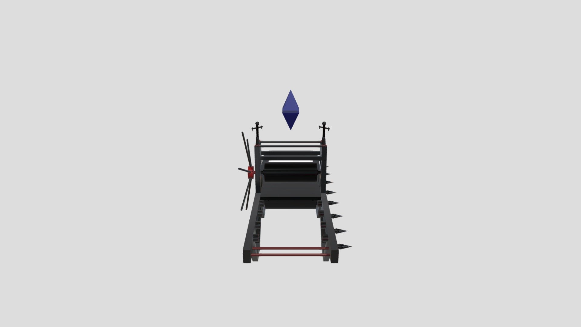 RPachecoArt Printing Press Animation Art Display - 3D model by Preesh ...
