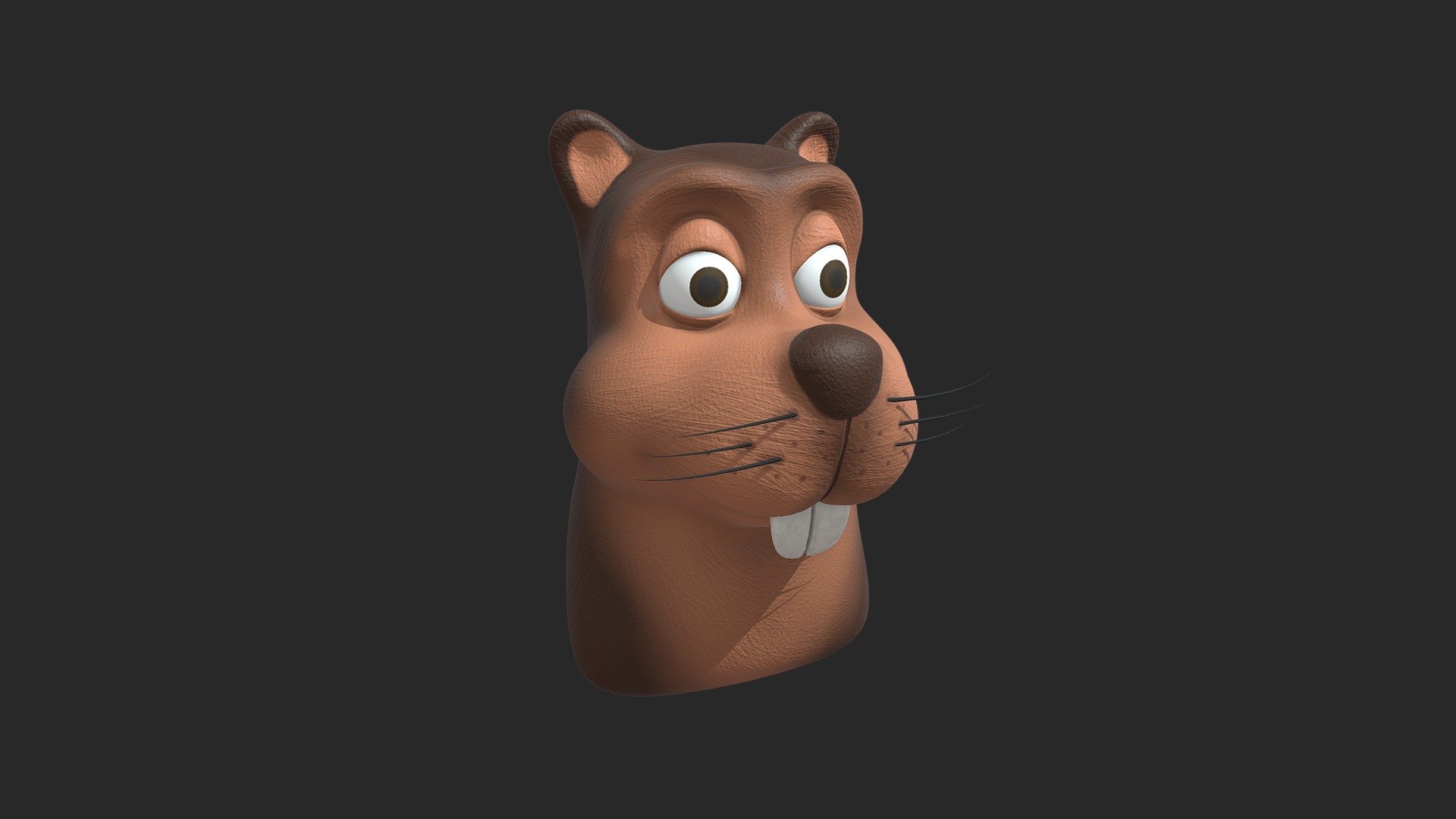 Beaver Head - Download Free 3D model by Henrique.Ferreira (@Henrique ...