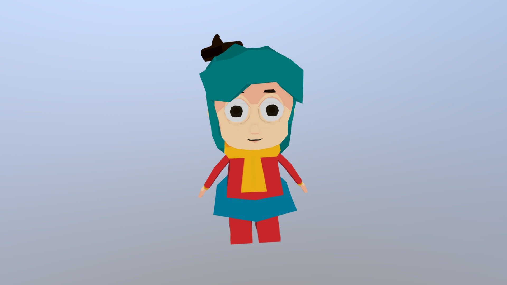Hilda - 3D model by Yuri Ambrozio (@yuriambrozio) [1e8ae3a] - Sketchfab