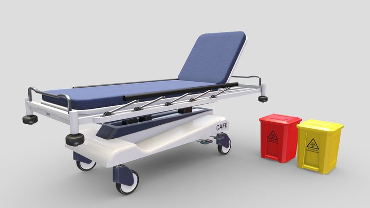 Stretcher 3D models - Sketchfab