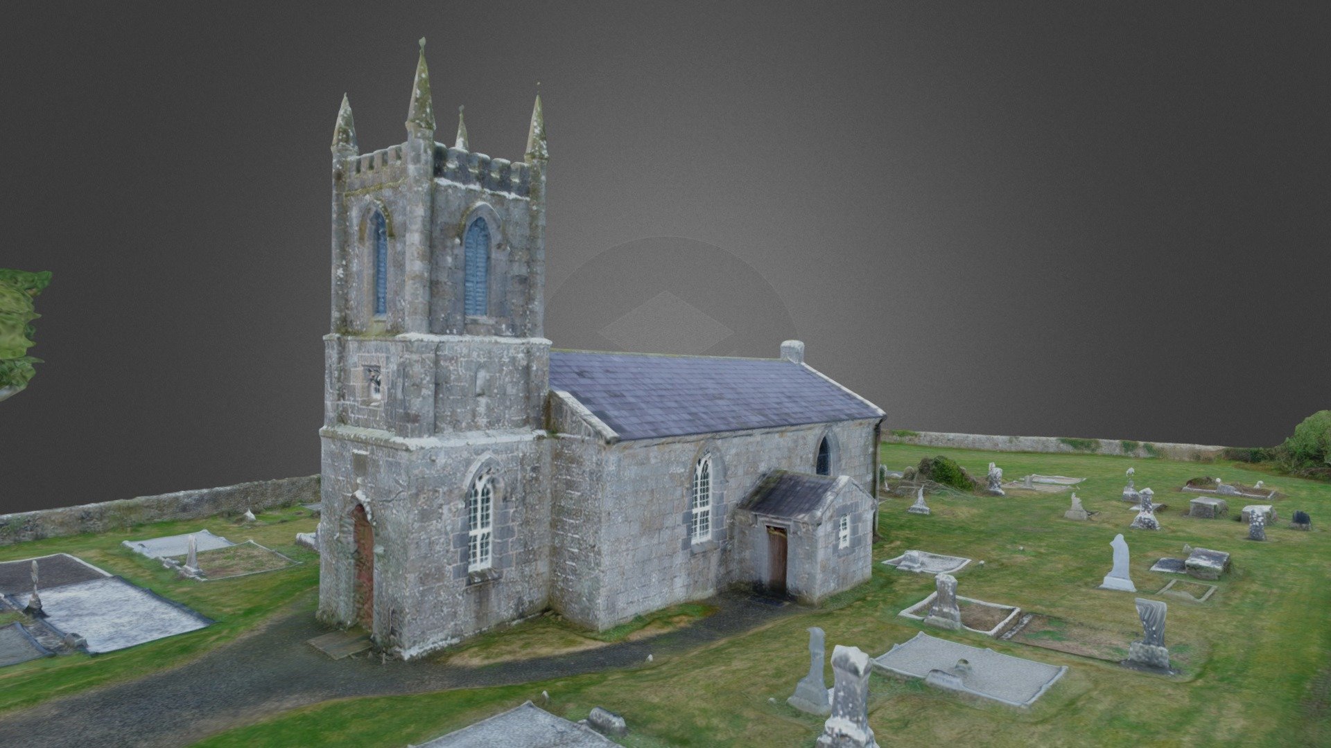 St. Catherine's Church of Ireland - 3D model by Ian McAuley (@ian001 ...