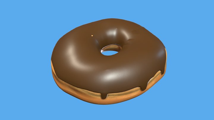 Donut 3D models - Sketchfab
