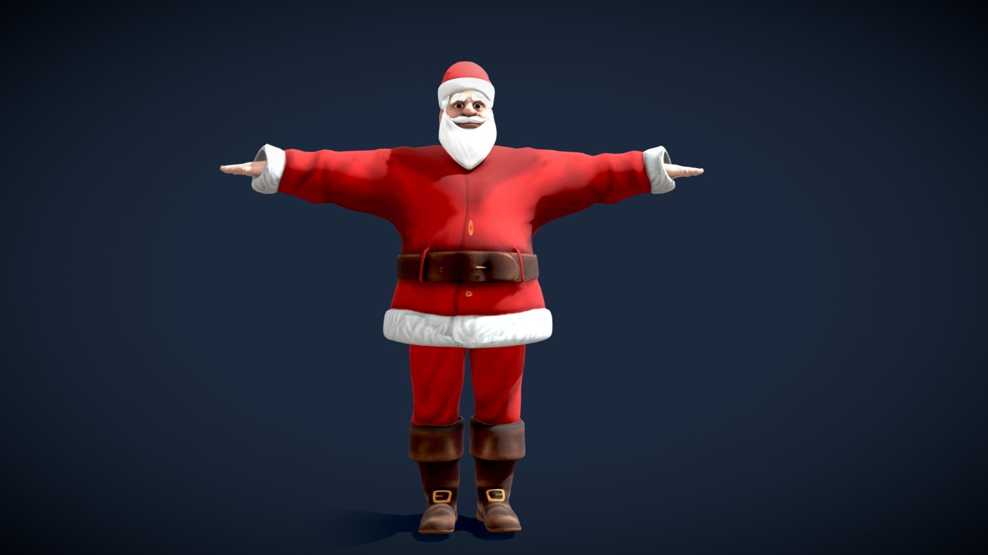 Santa clause - 3D model by giyas3dartist (@giyasudeen31) [1e8ea00 ...