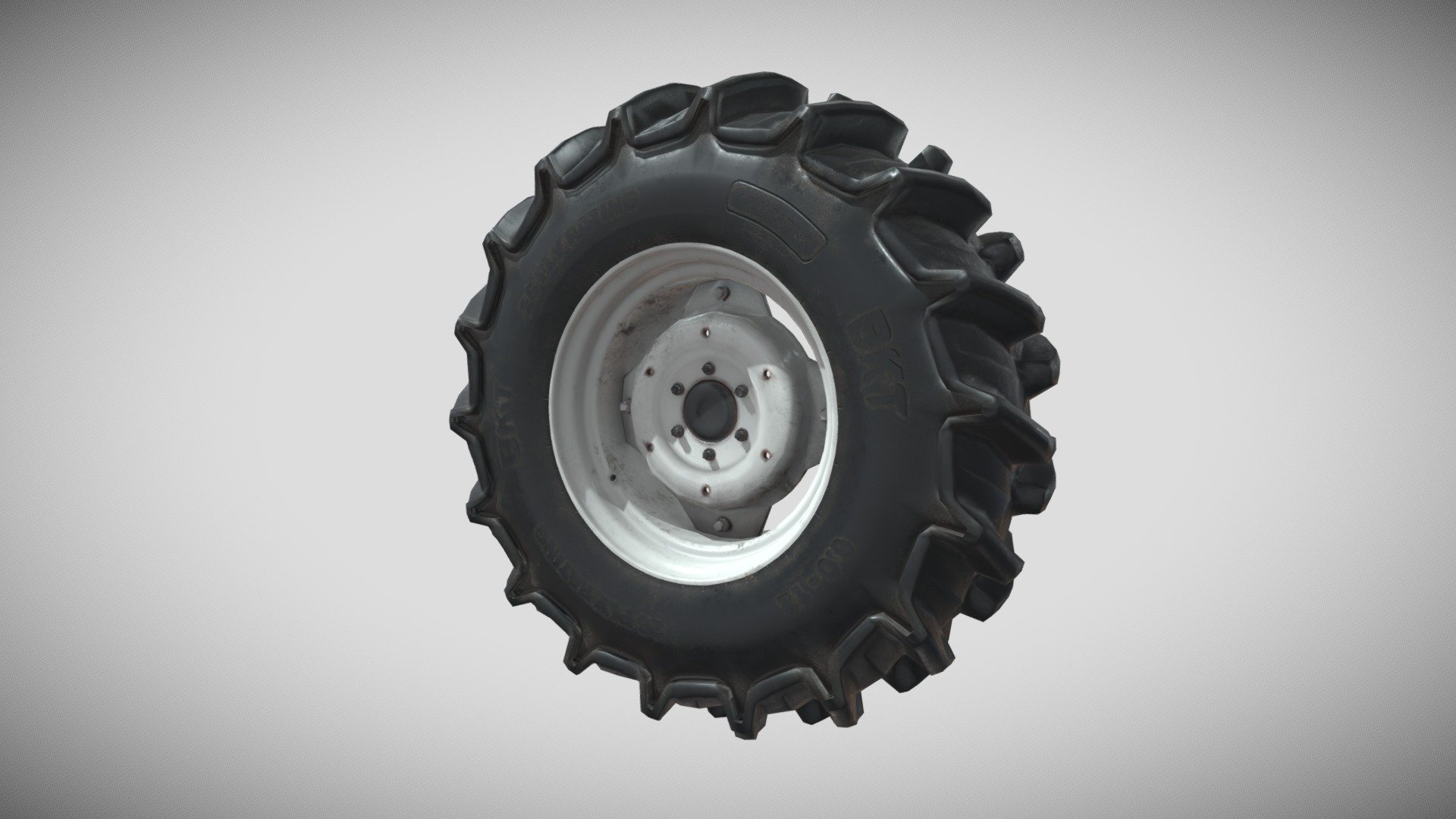Tractor Tire - 3D model by Veronika Martiskova (@veronikamar) [1e8edf7 ...