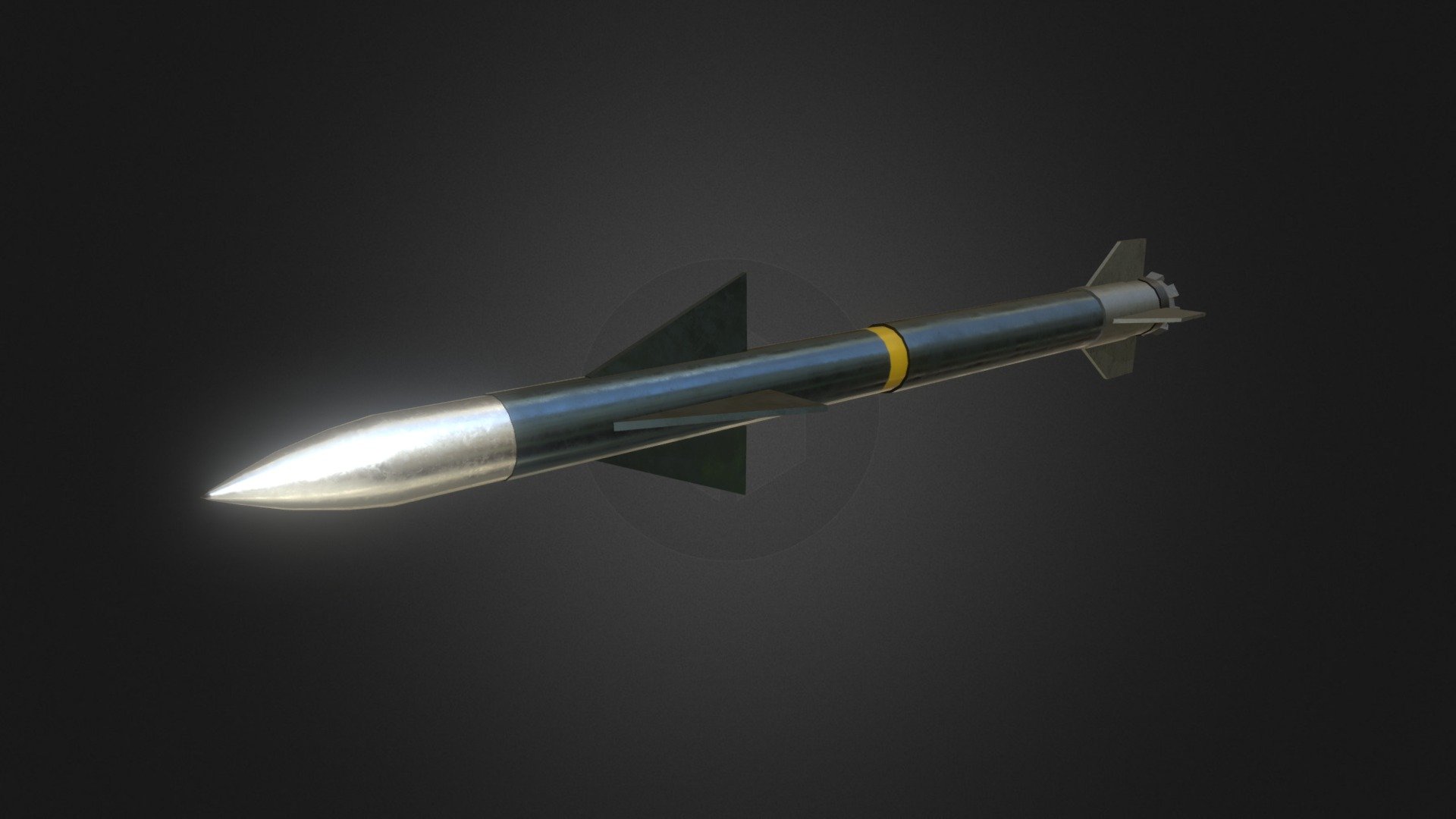 Basic Missle - Download Free 3D model by Blender3D [1e8f715] - Sketchfab