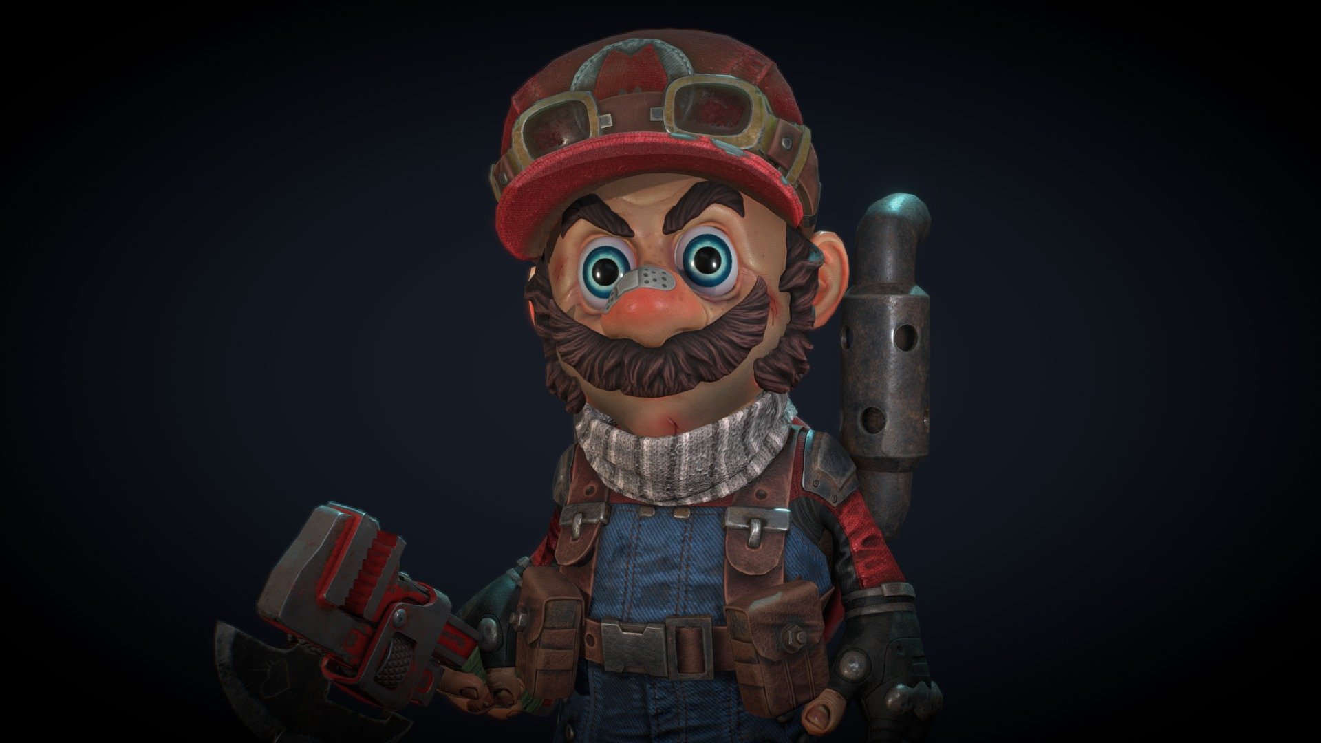 Its Mario Time - 3D model by alitocarioca [1e91039] - Sketchfab