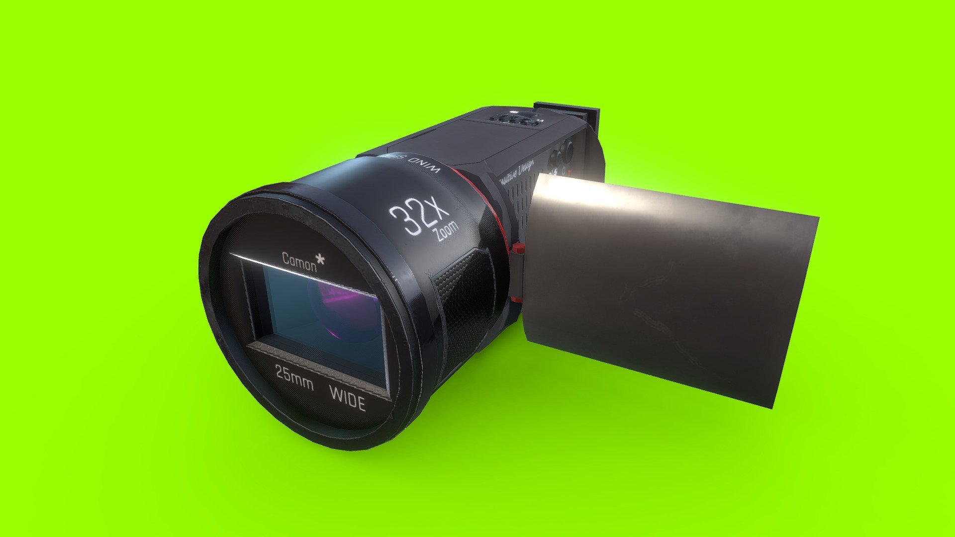 Video Camera - Download Free 3D model by Uğur Yakışık (@UgurYksk ...
