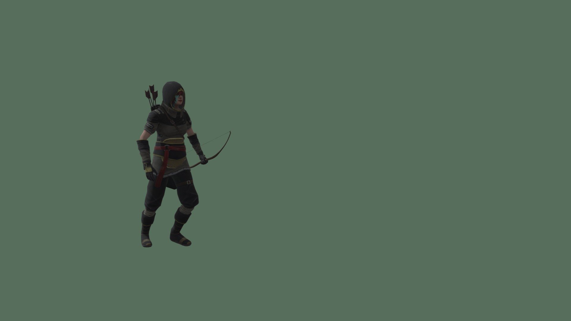 Woodland Archer - Motion Capture Animation - 3D model by Dylan Morris ...