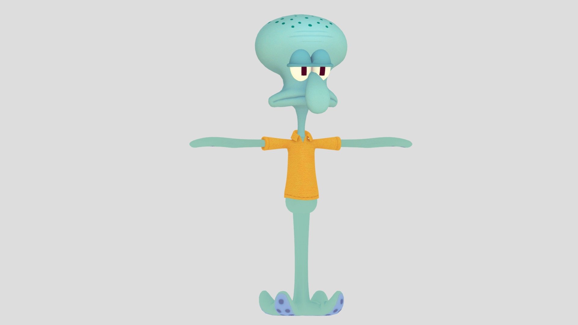 NASB 2 - Squidward - Download Free 3D model by SMF Features Developed ...