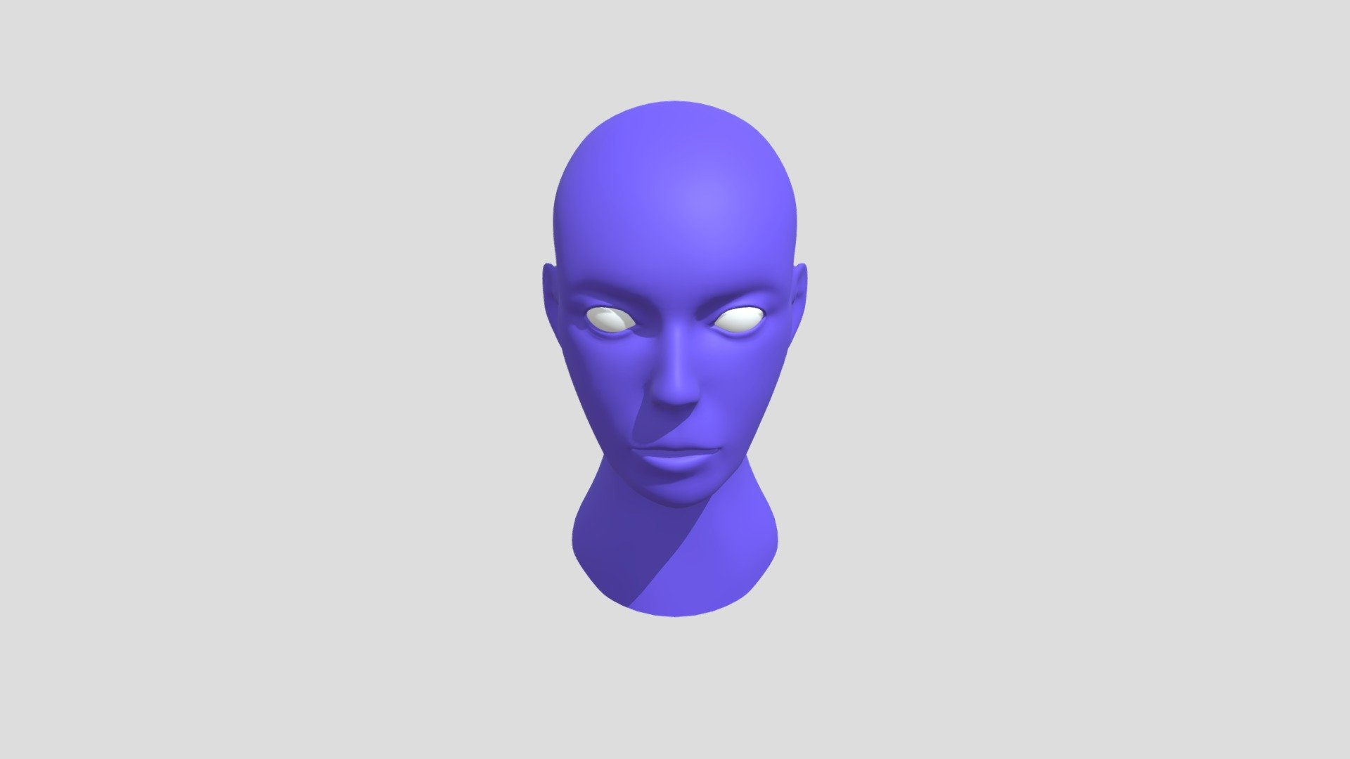 Head Base Mesh - Download Free 3D model by Builder54 [1e94543] - Sketchfab
