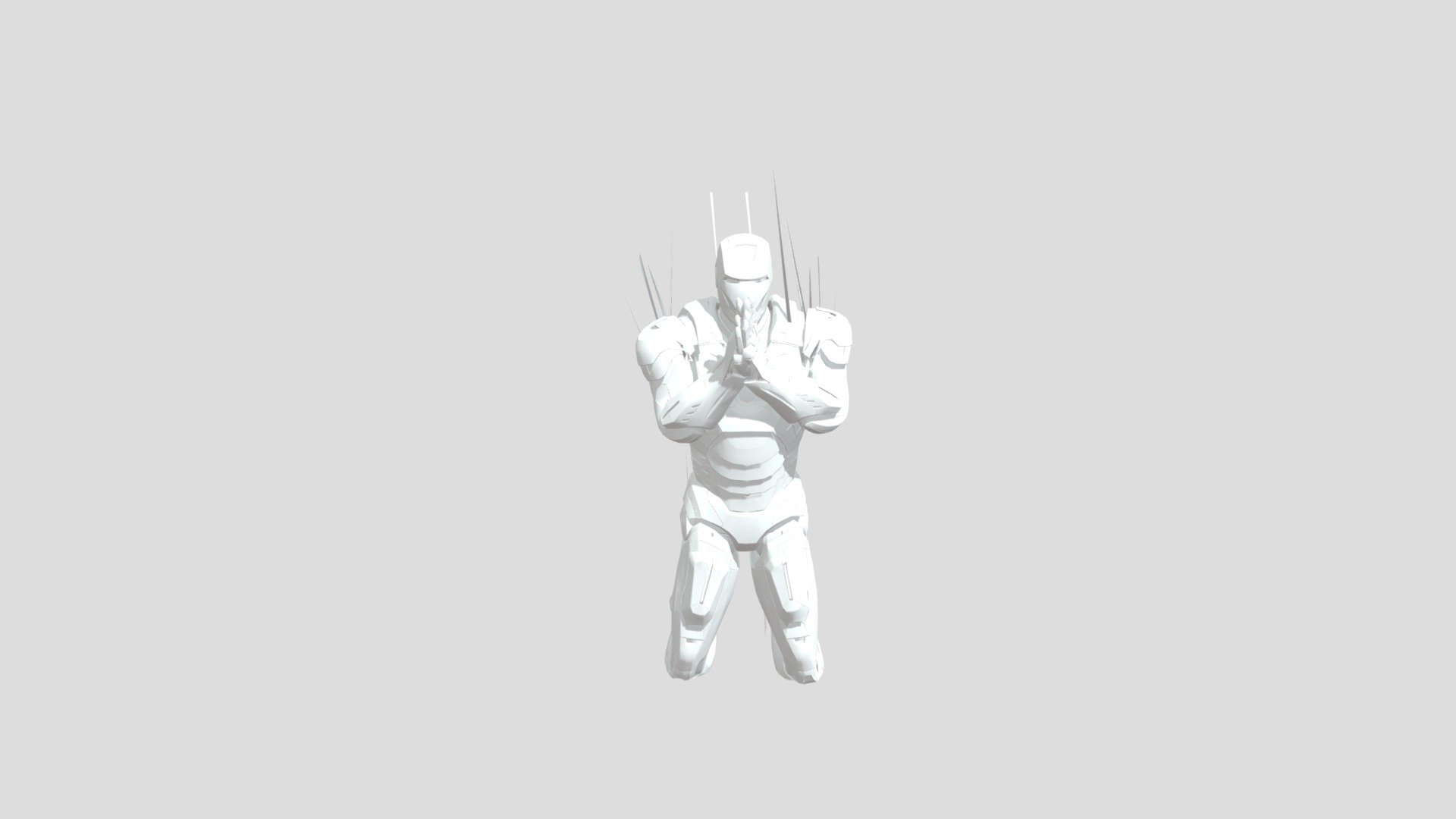 Praying - Download Free 3D model by abikiranchan [1e9544e] - Sketchfab
