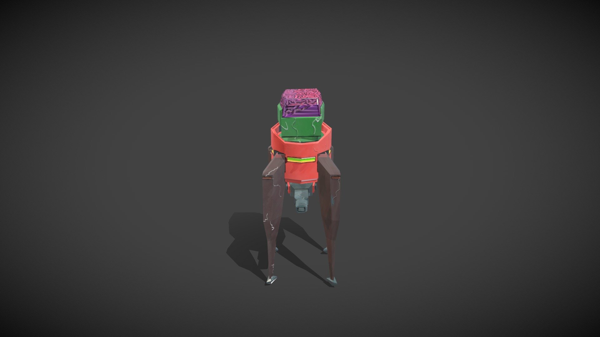 Walker_Model - 3D model by TheInprogressReece [1e95d66] - Sketchfab