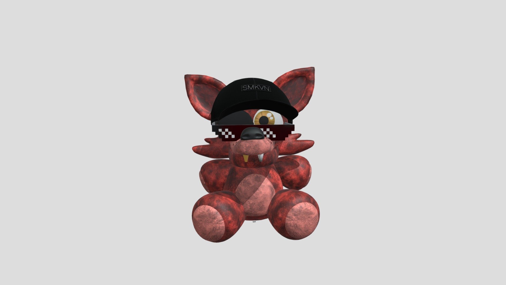 Gangster Foxy - 3D model by jaydreansotosterling [1e95eb4] - Sketchfab