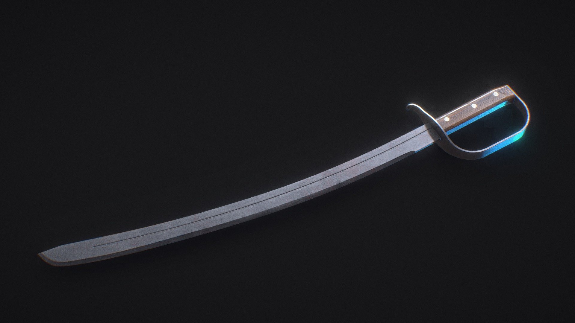 Curved Blade - Buy Royalty Free 3D model by re1monsen [1e96f26 ...