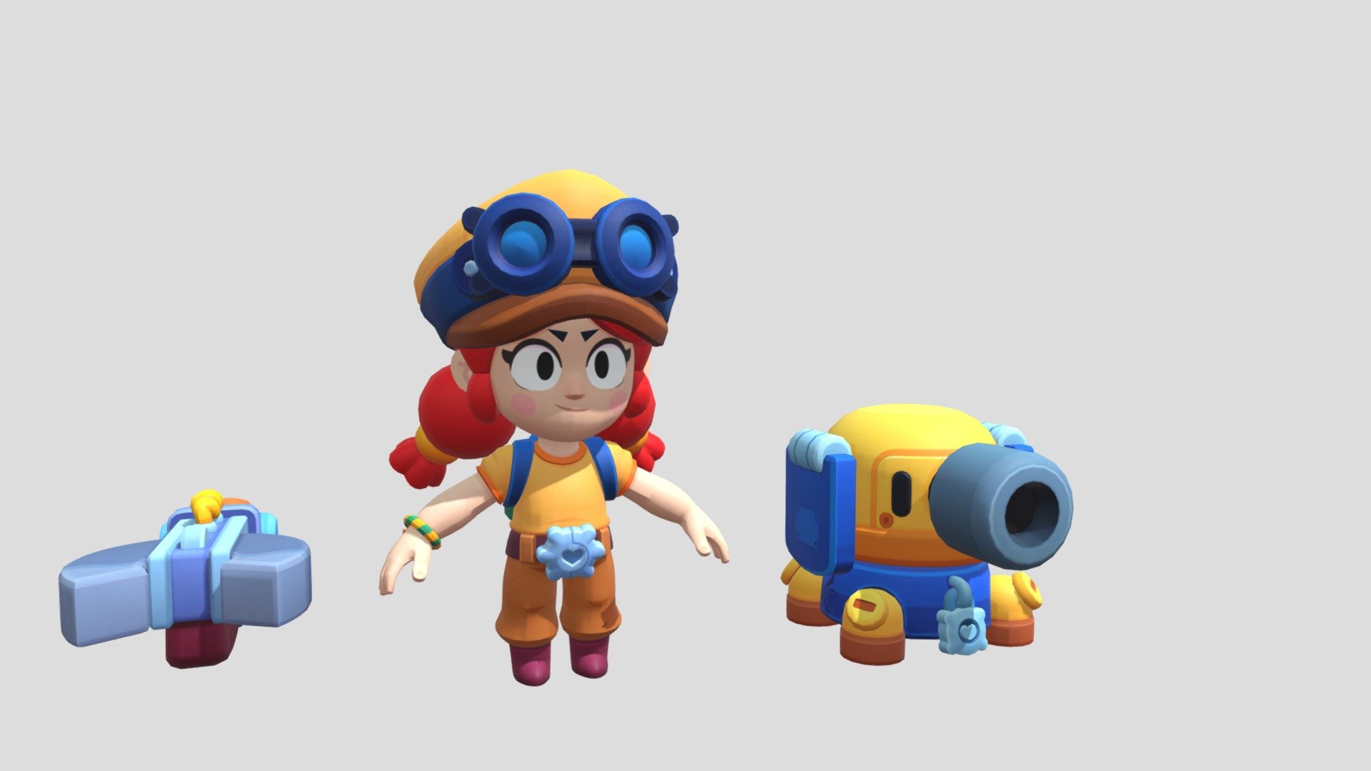 Jessie Remodel - Download Free 3D model by Brawl2024. (@Brawl2023 ...