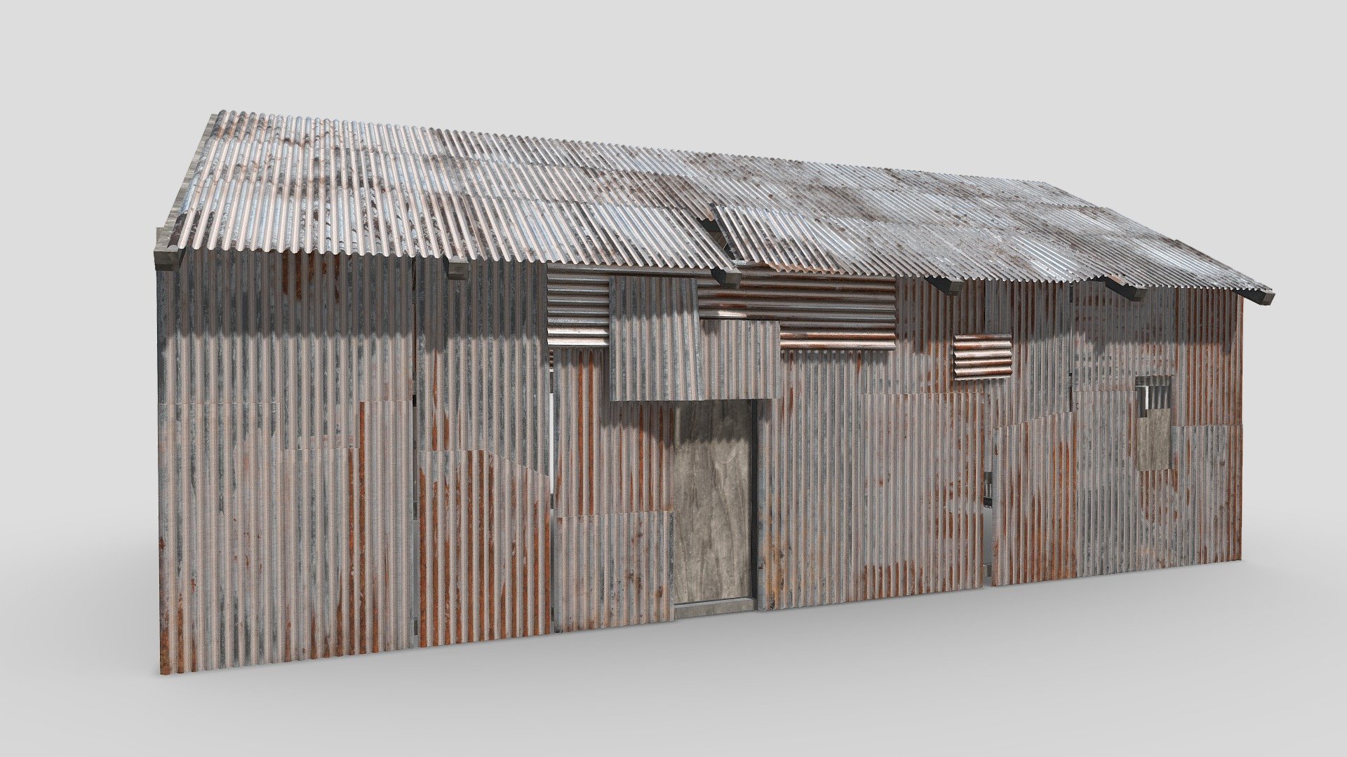Rusty House - Buy Royalty Free 3D model by Sengchor [1e97e36 ...