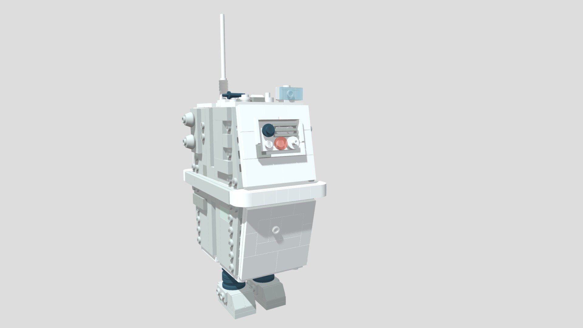 Big LEGO Gonk Droid - 3D model by TheGonk (@the_gonk) [1e9a18c] - Sketchfab