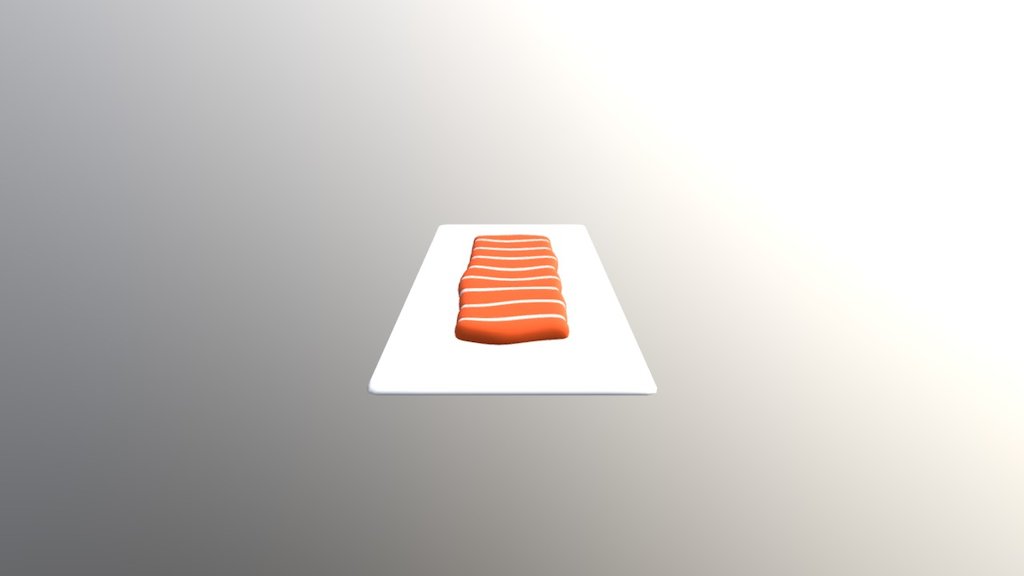 Salmon Fillet - 3D model by banism24 [1e9a542] - Sketchfab