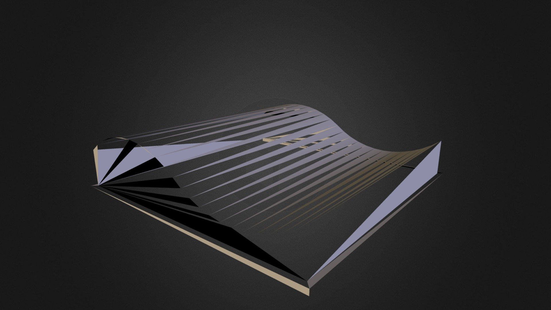 Wavy ceiling tile - 3D model by IDS Group (@decobt) [1e9a990] - Sketchfab