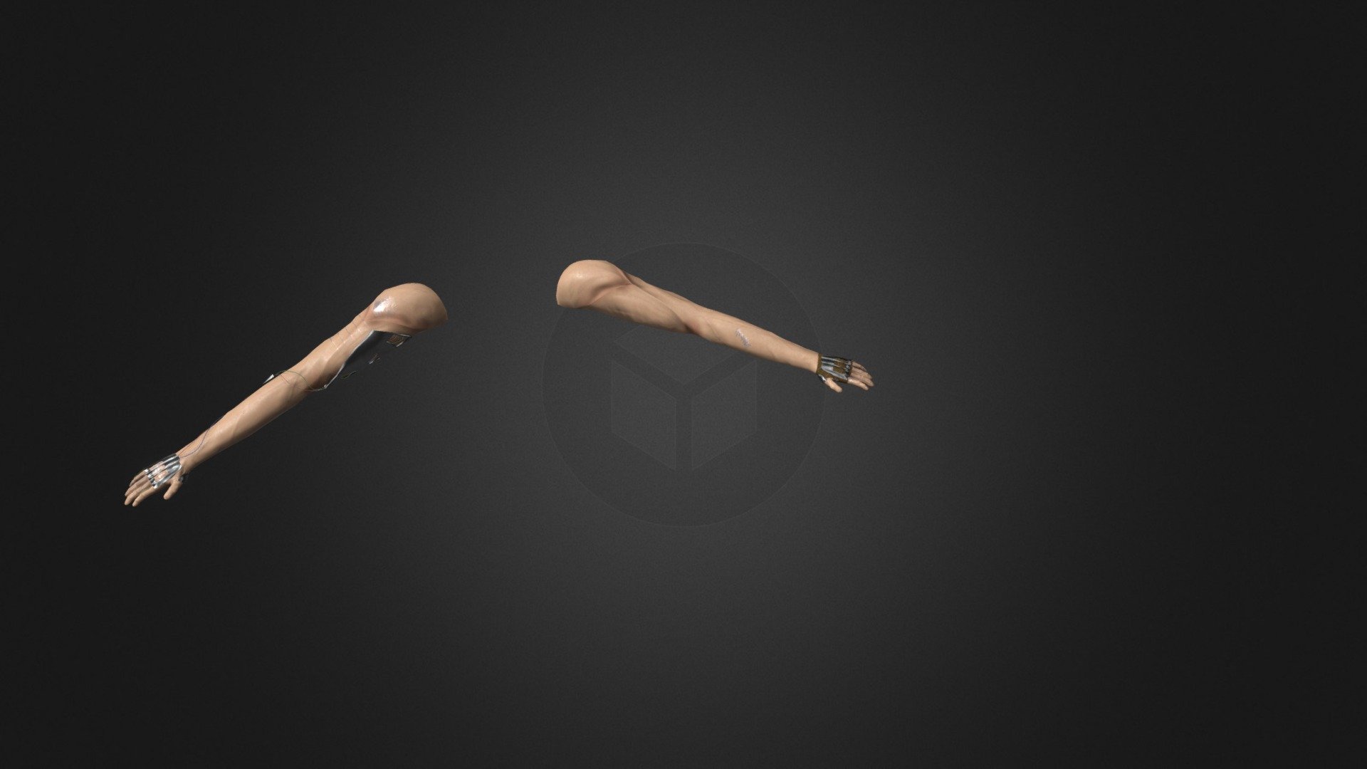 Robotic arms - 3D model by Fran_Martinez [1e9ae88] - Sketchfab