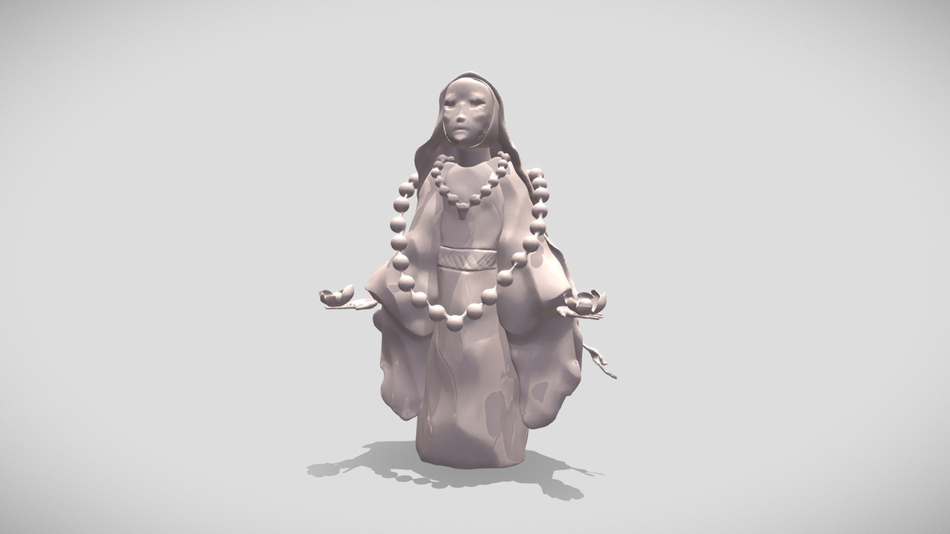 Maria Statue Sculpt - 3D model by Franka.Ordeman [1e9b129] - Sketchfab