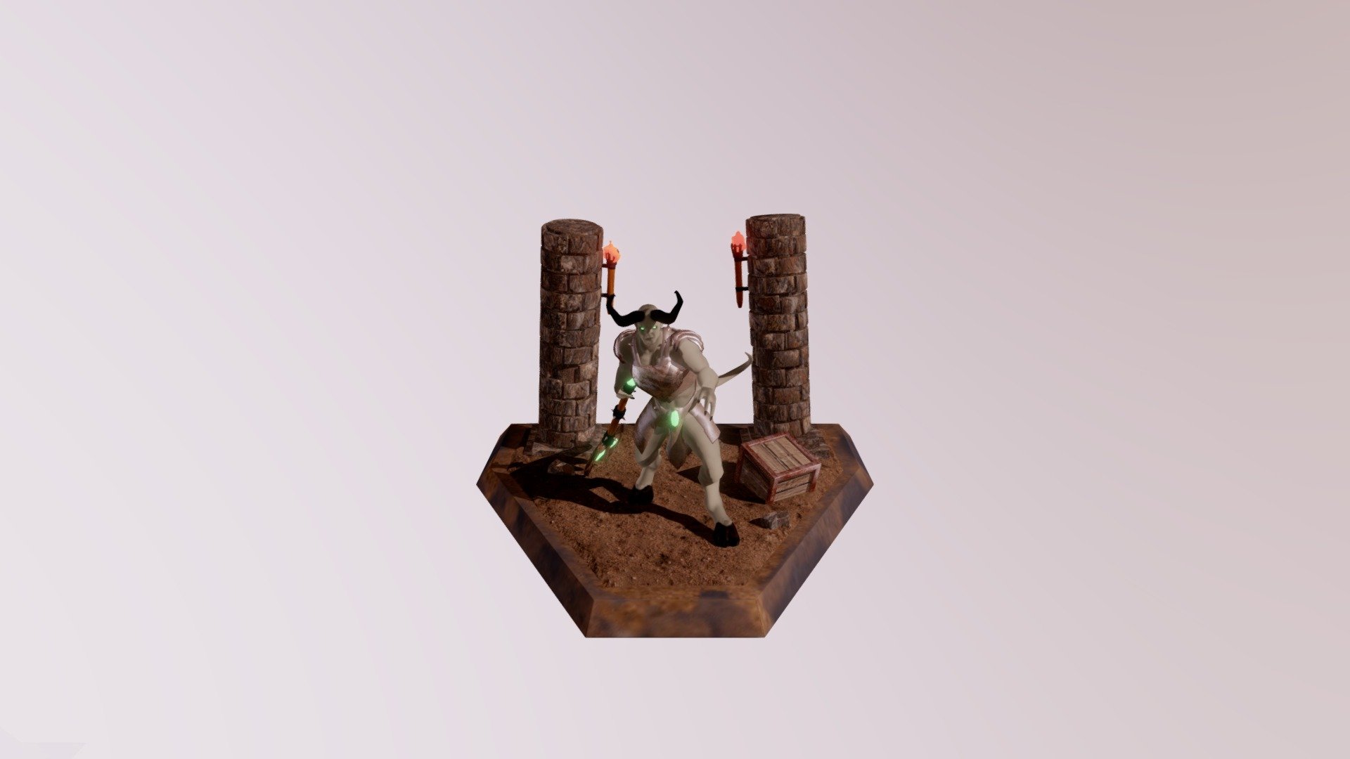 Demonio - 3D model by Nasha.design [1e9bc71] - Sketchfab