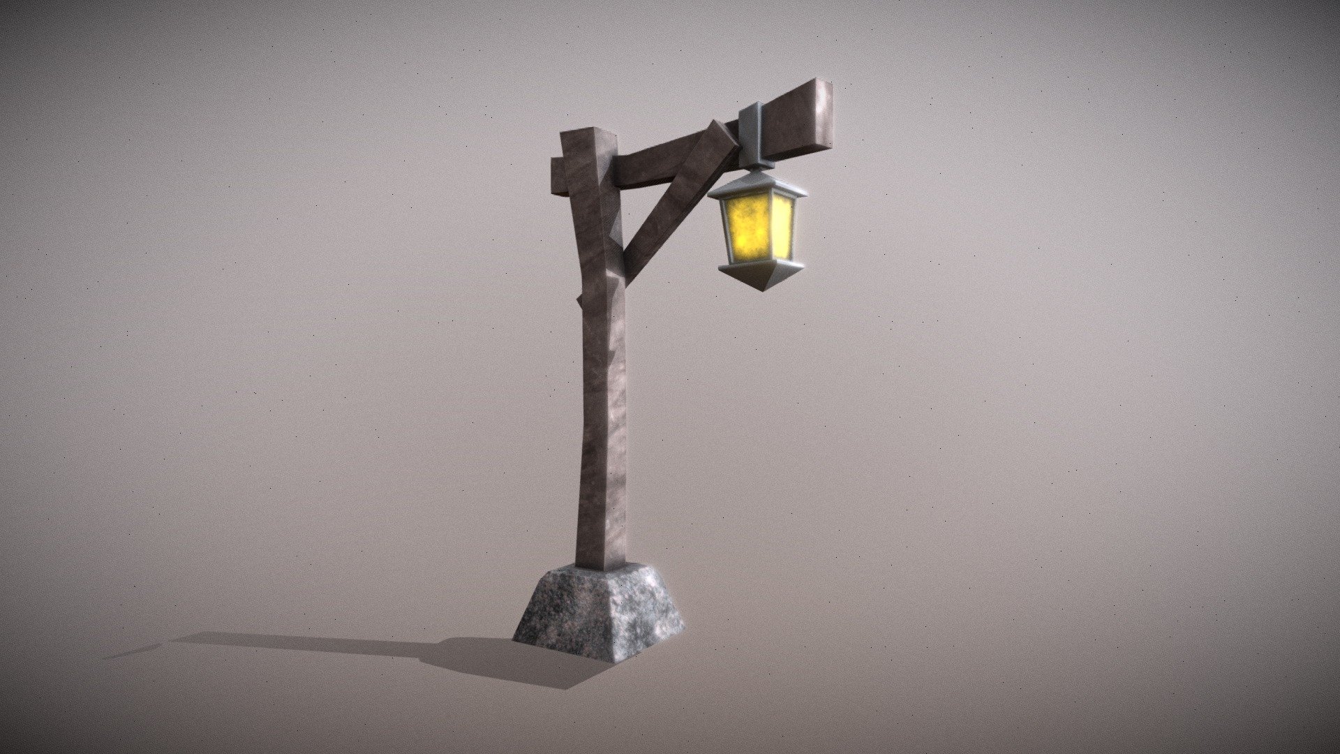 Street_lamp - 3D model by jpxuan [1e9c654] - Sketchfab