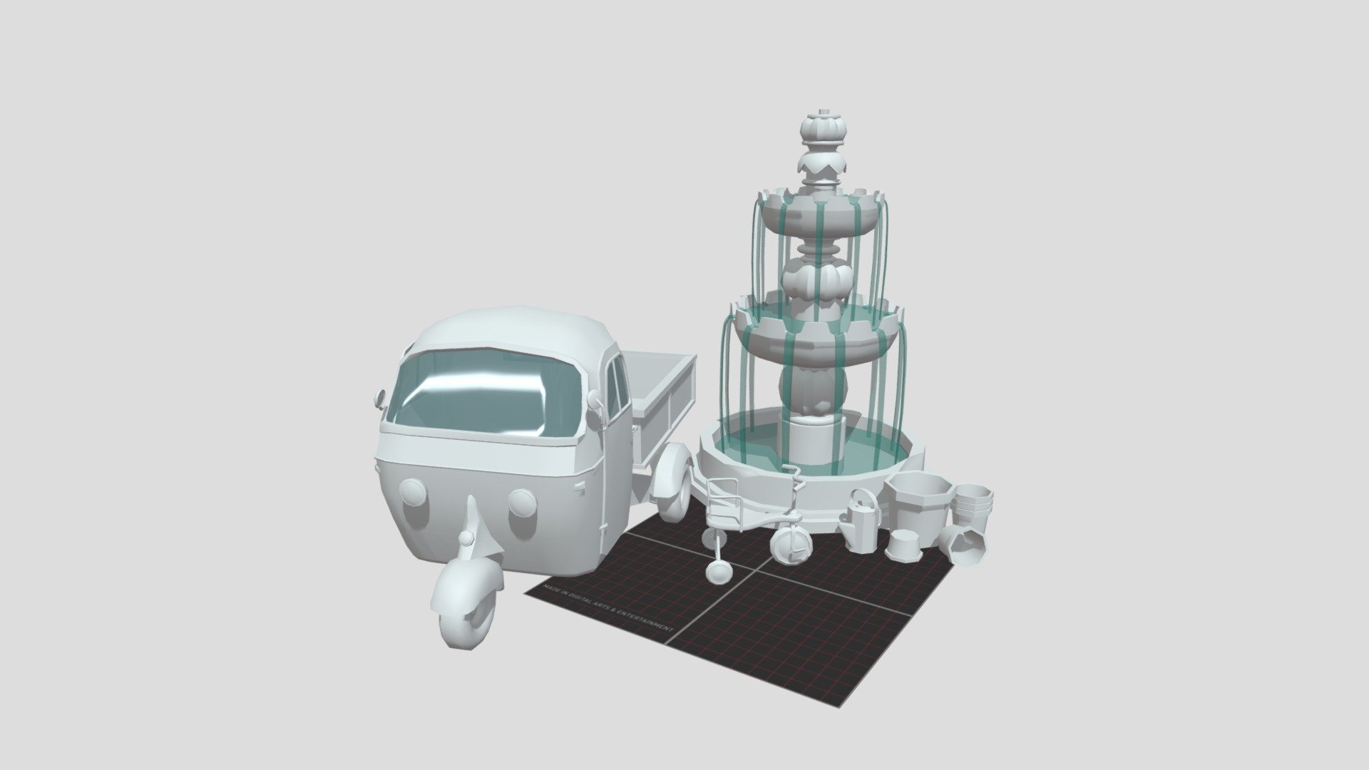 GRANDMA'S HOUSE - 5 Modeled props - 3D model by FreyaDeWolf [1e9cc29 ...