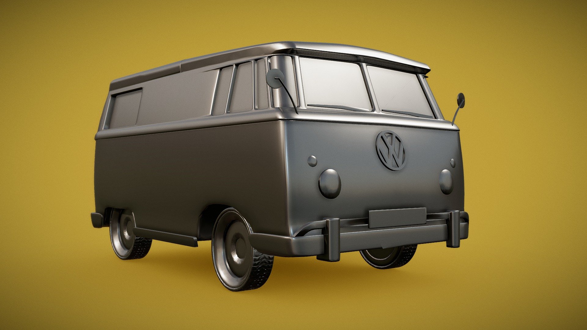Volkswagen Bus - Download Free 3D model by Artimidis [1e9ce6e] - Sketchfab