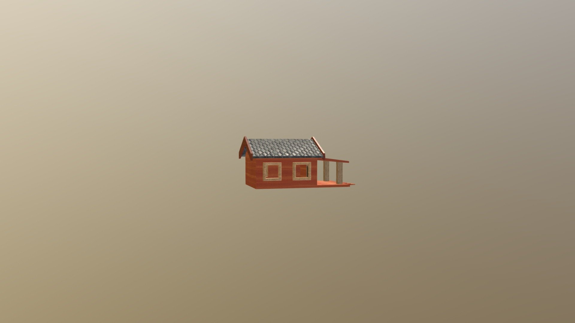 House Painted - 3D model by janroar1998 [1e9d9b8] - Sketchfab